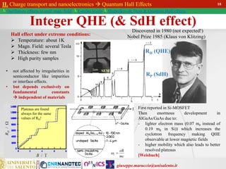 II_Quantum Hall Effects&Quantum Transport | PDF