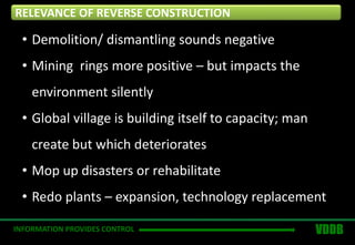 REVERSE CONSTRUCTION REQUIRE LATERAL THINKING | PPT