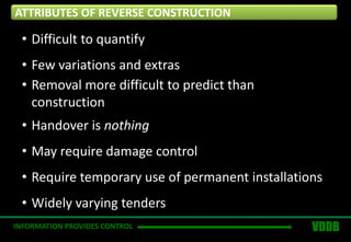 REVERSE CONSTRUCTION REQUIRE LATERAL THINKING | PPT