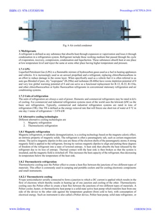 Iirdem performance enhancement of vapour compression refrigeration ...