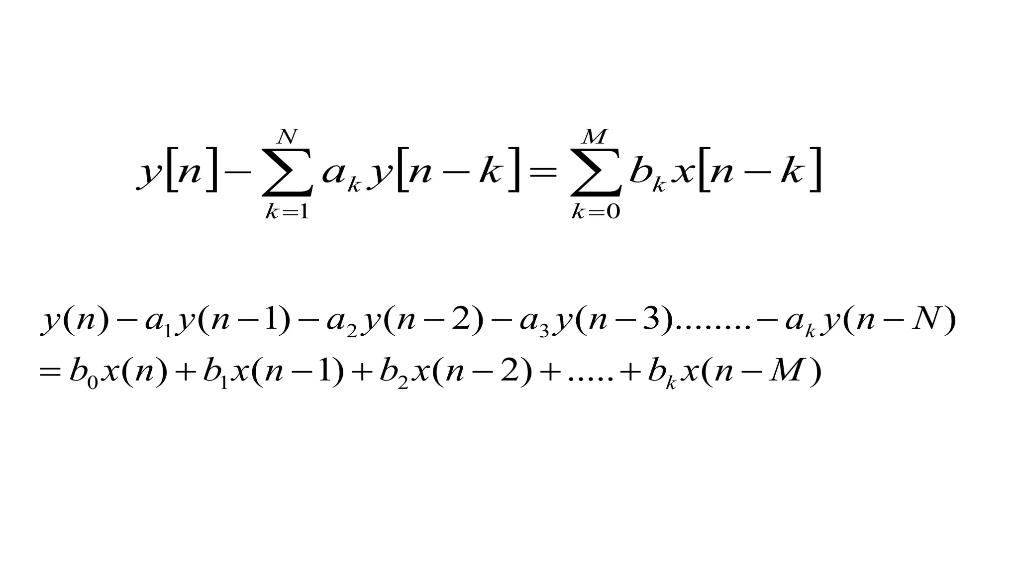 Iir Filter Realization Using Direct Form I And Ii Ppt
