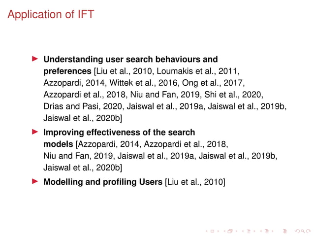 Interactive Information Retrieval inspired by Quantum Theory | PPT
