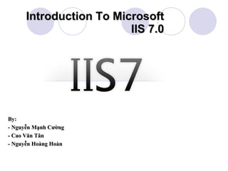 Iis7 Logo