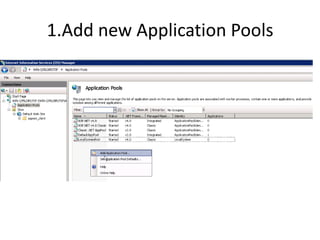 Iis.net deployment | PPTX | Internet | Computing