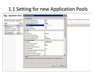 Iis.net deployment | PPT
