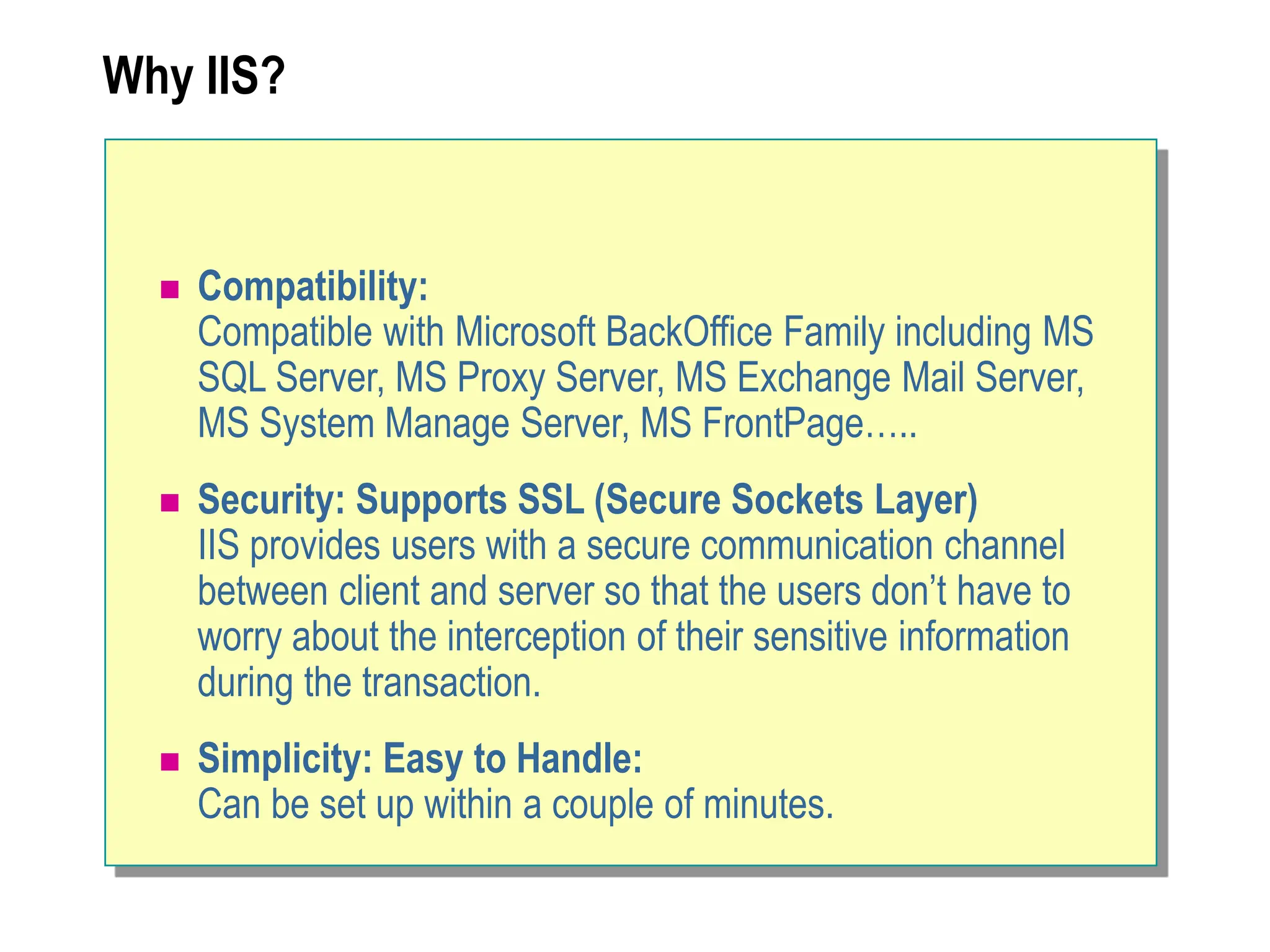 IIS internet information service NSA.ppt