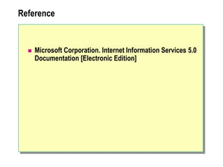IIS internet information service NSA.ppt