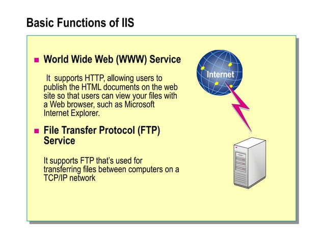 IIS internet information service NSA.ppt