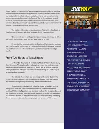 Custom Virtualization: Subway's solution - an IIS Case Study | PDF