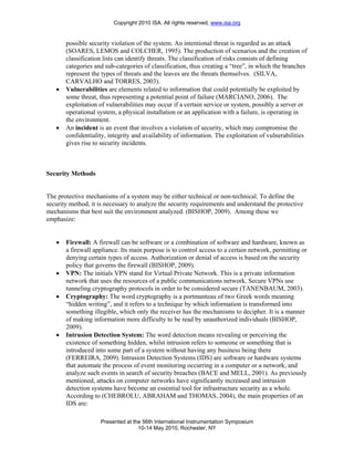Instrumentation, SCADA, LIMS: Tools for efficient management the operational process of the ...