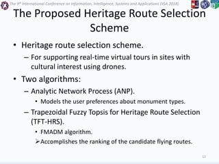 A Route Selection Scheme for supporting Virtual Tours in Sites with ...