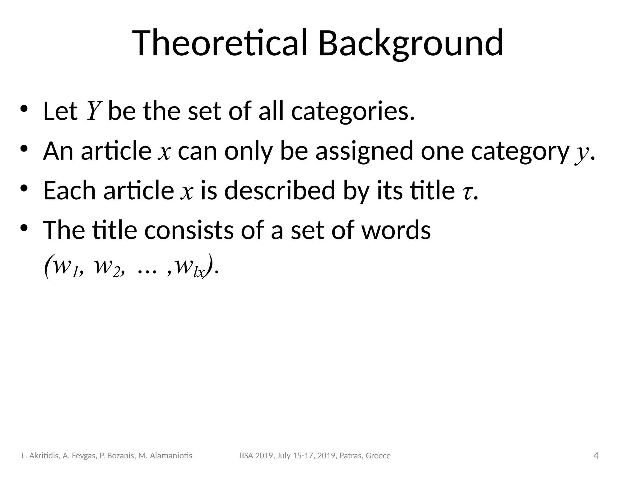 A Self-Pruning Classification Model for News | PPT