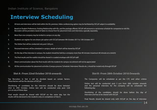 IISc-Placement-Brochure-18-19 .get the detailed report about the ...
