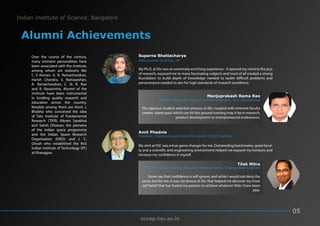 IISc-Placement-Brochure-18-19 .get the detailed report about the ...