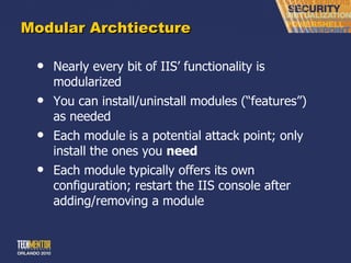 Iis implementation | PPT
