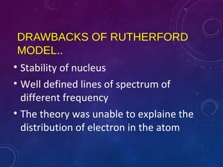 Atomic struture and radioactivity | PPT | Free Download