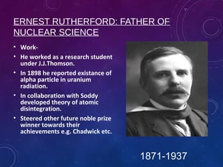 Atomic struture and radioactivity | PPT