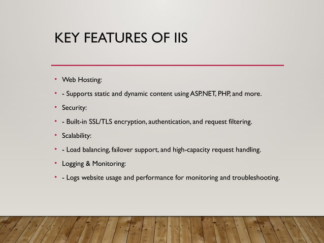 IIS_Presentation.pptxlllllllllllllllllllllllllllllllllllllllllllllll | PPTX | Web Hosting | Internet