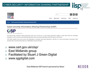 IISP Sept 2014 presentation | PPT
