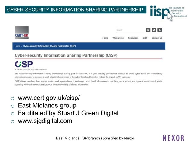 IISP Sept 2014 presentation | PPT