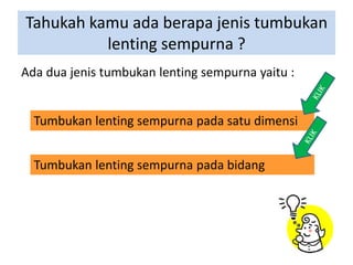 tumbukan lenting sempurna | PPTX
