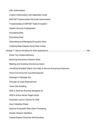 IIS Security And Programming Countermeasures | PDF