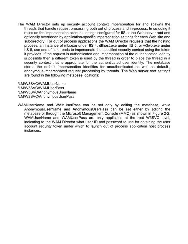 IIS Security And Programming Countermeasures | PDF