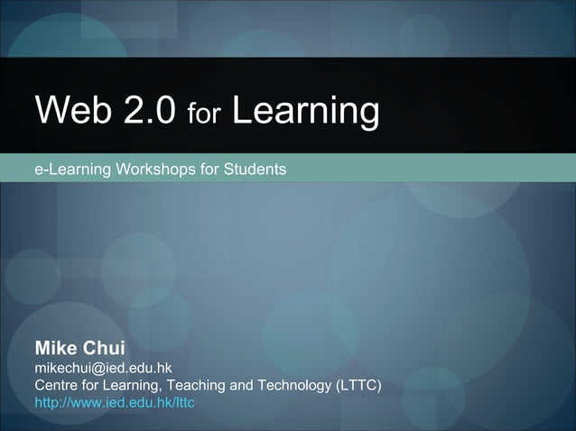 My first presentation | PPT