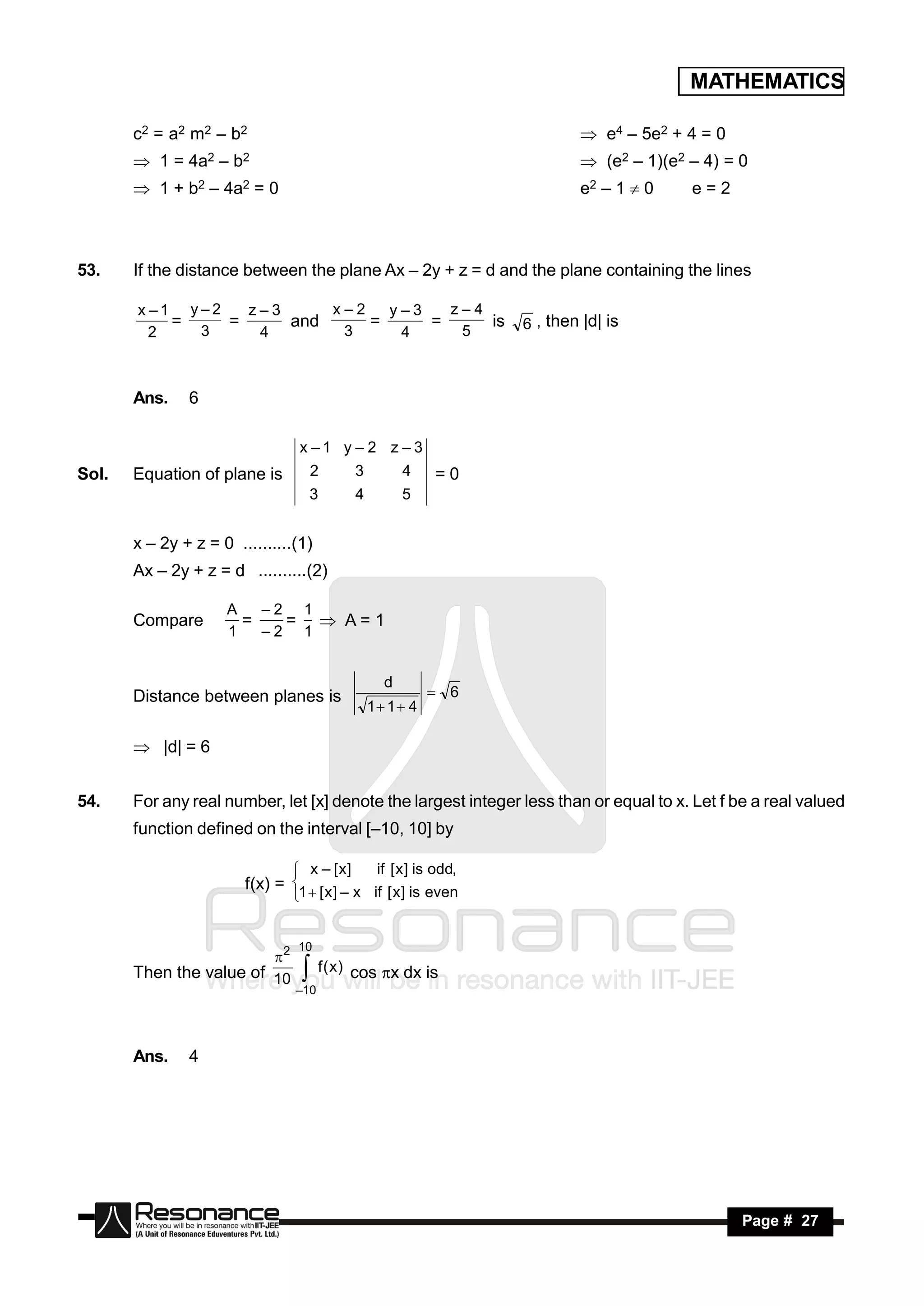 IIT JEE 2010 Solution Paper 1 English | PDF