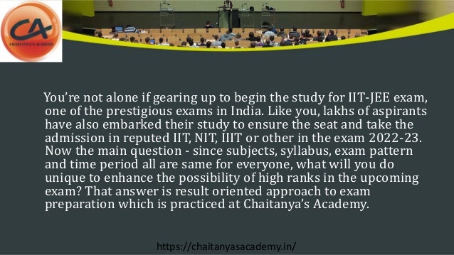 IIT-JEE Preparation | PDF