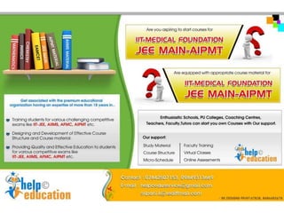 IIT FOUNDATION|JEE MAINS|AIPMT | PPT