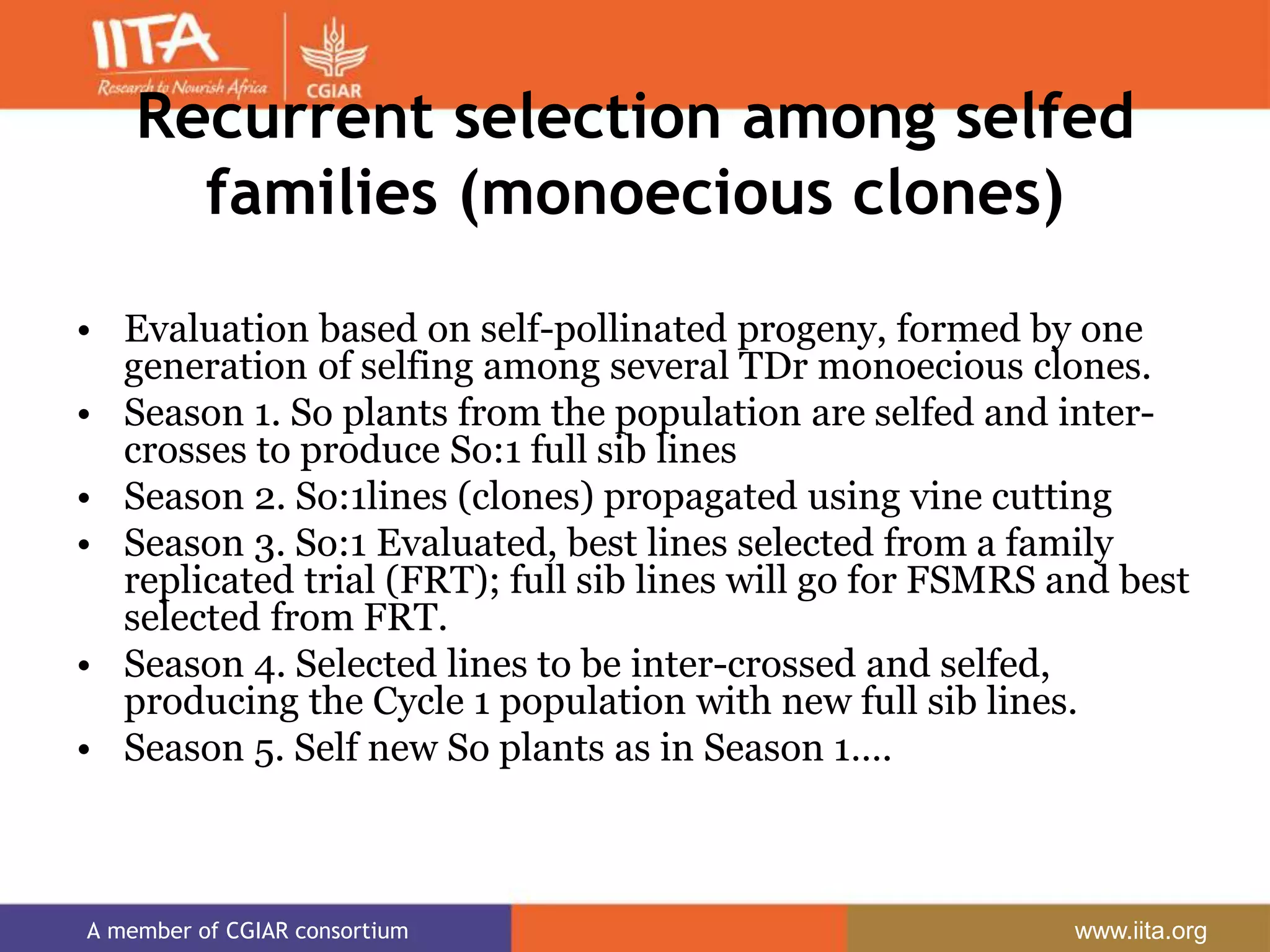 Iita yam breeding 2005-2015 | PPTX