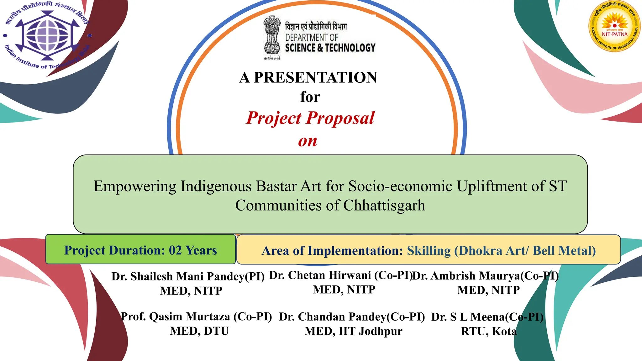 IIT Bhilai Project 20-01-2024.Project Details | PPTX