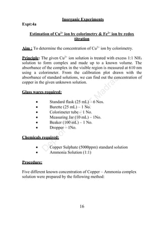 IIT_Chemistry_manual_B_TEChemistry for engineering | PDF