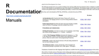 Introduction to R | PPT