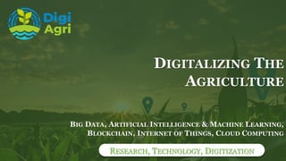 Digitalization of Agriculture | PDF