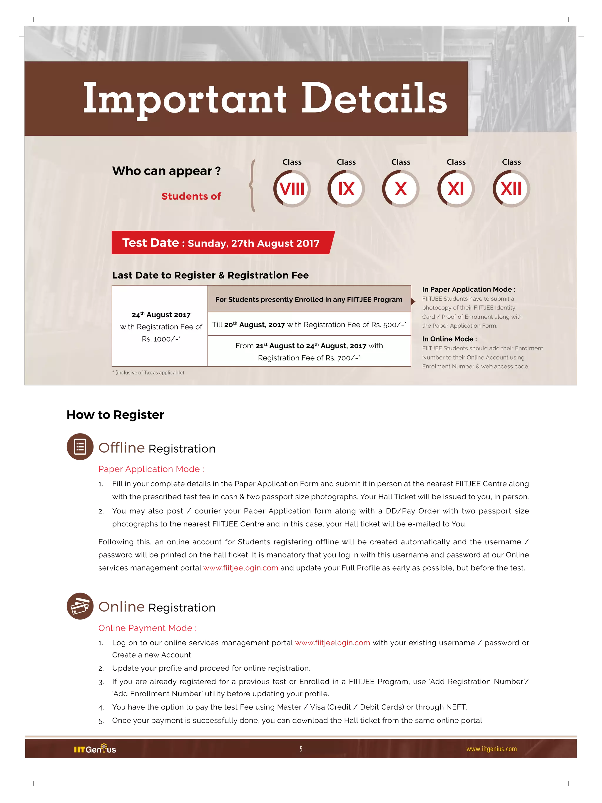 FIITJEE IIT Genius | PDF