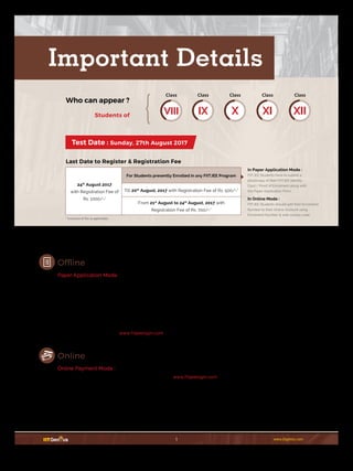 FIITJEE IIT Genius | PDF