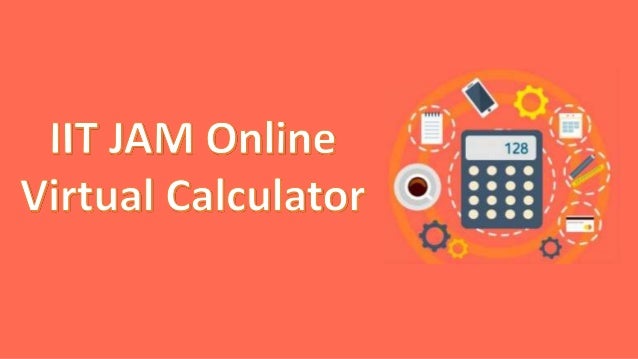 IIT JAM virtual calculator