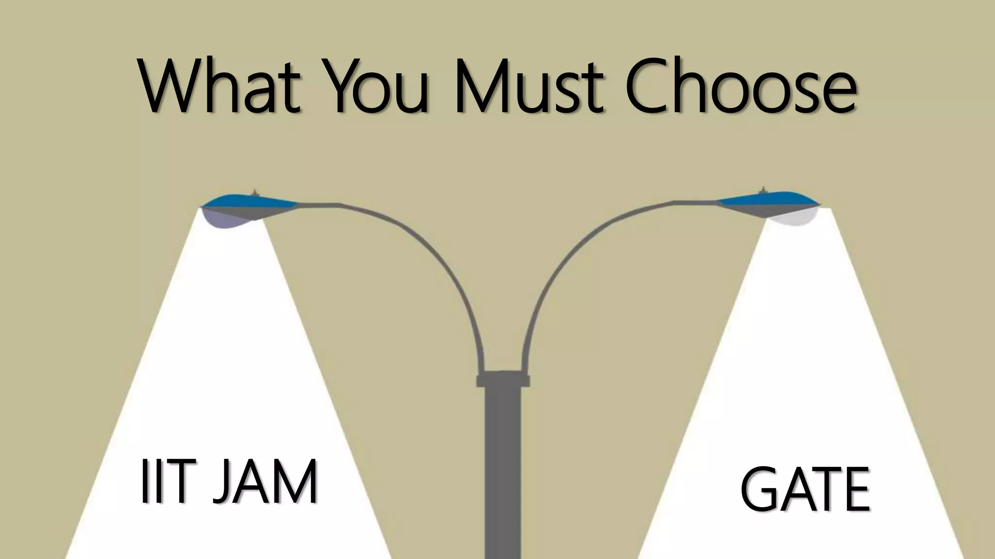IIT JAM vs GATE Exam | PPTX | Educational Assessment | Education