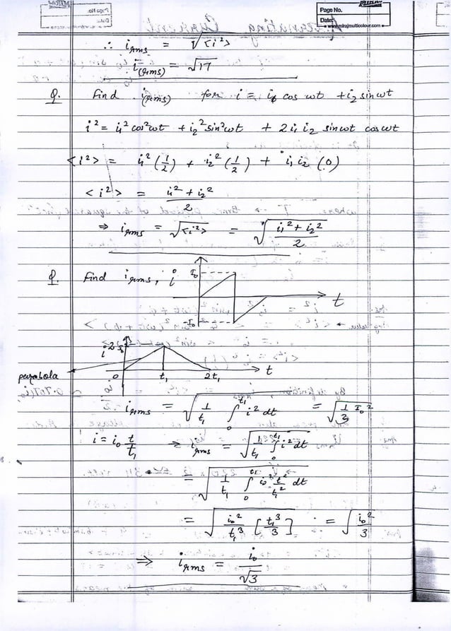 IIT JEE Physics Class Notes by Er. Ambarish Srivastava (AIR 538) part 5 ...