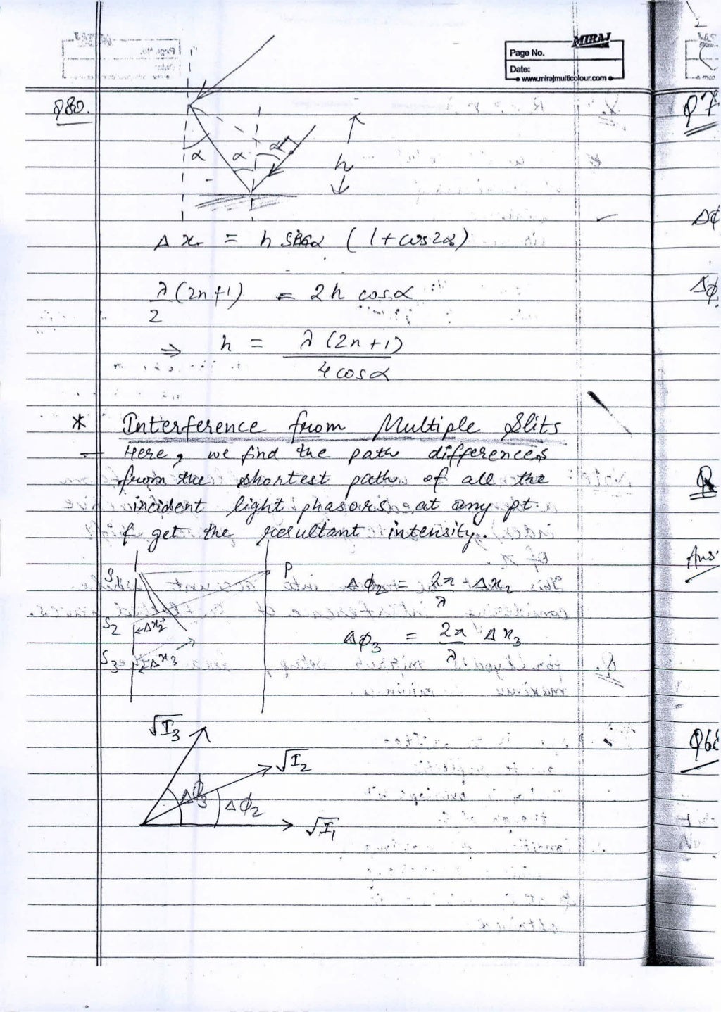 Iit Jee Physics Class Notes By Er Ambarish Srivastava Air 538 Par