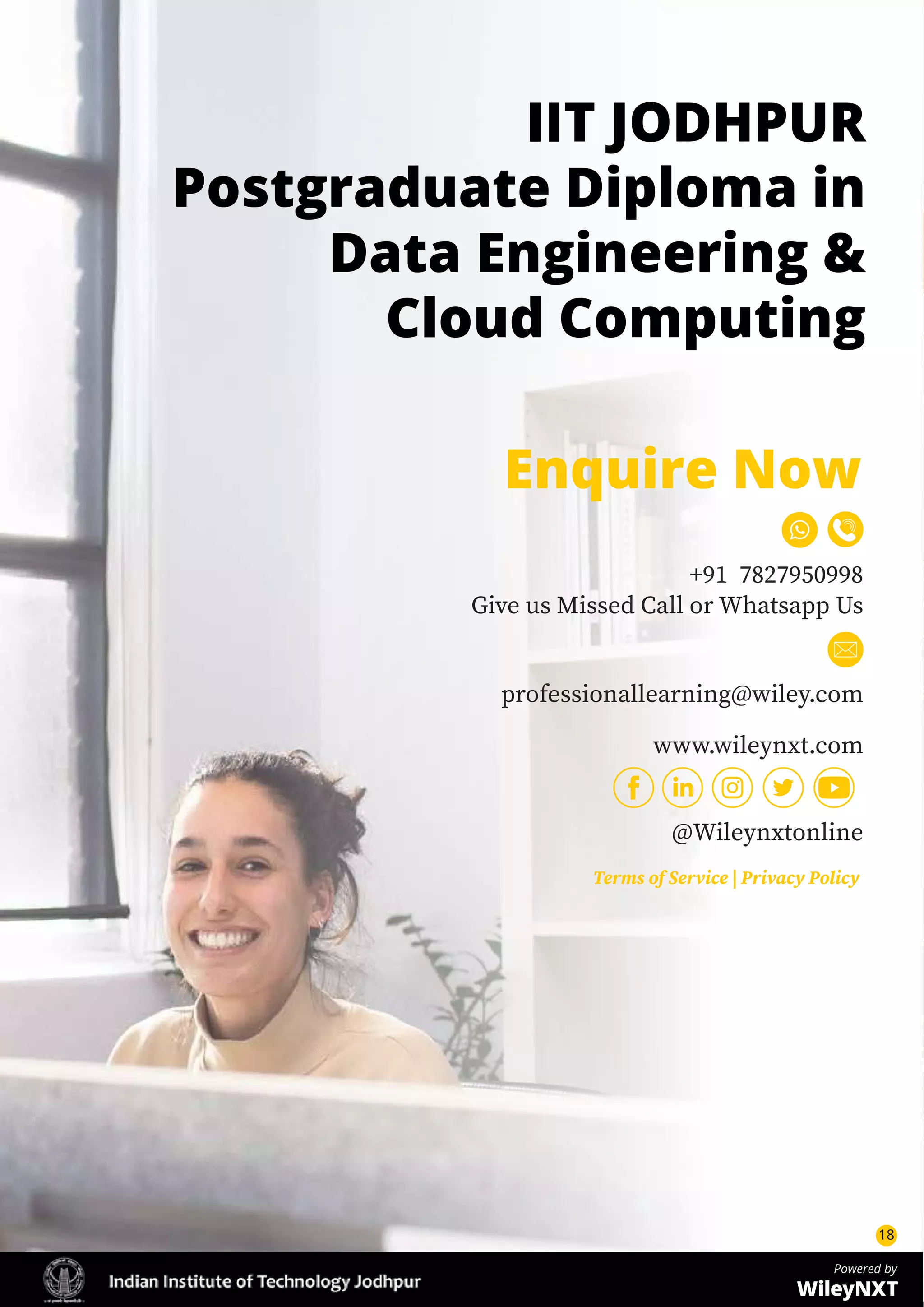 IIT Jodhpur Postgraduate Diploma in Data Engineering & Cloud Computing.pdf