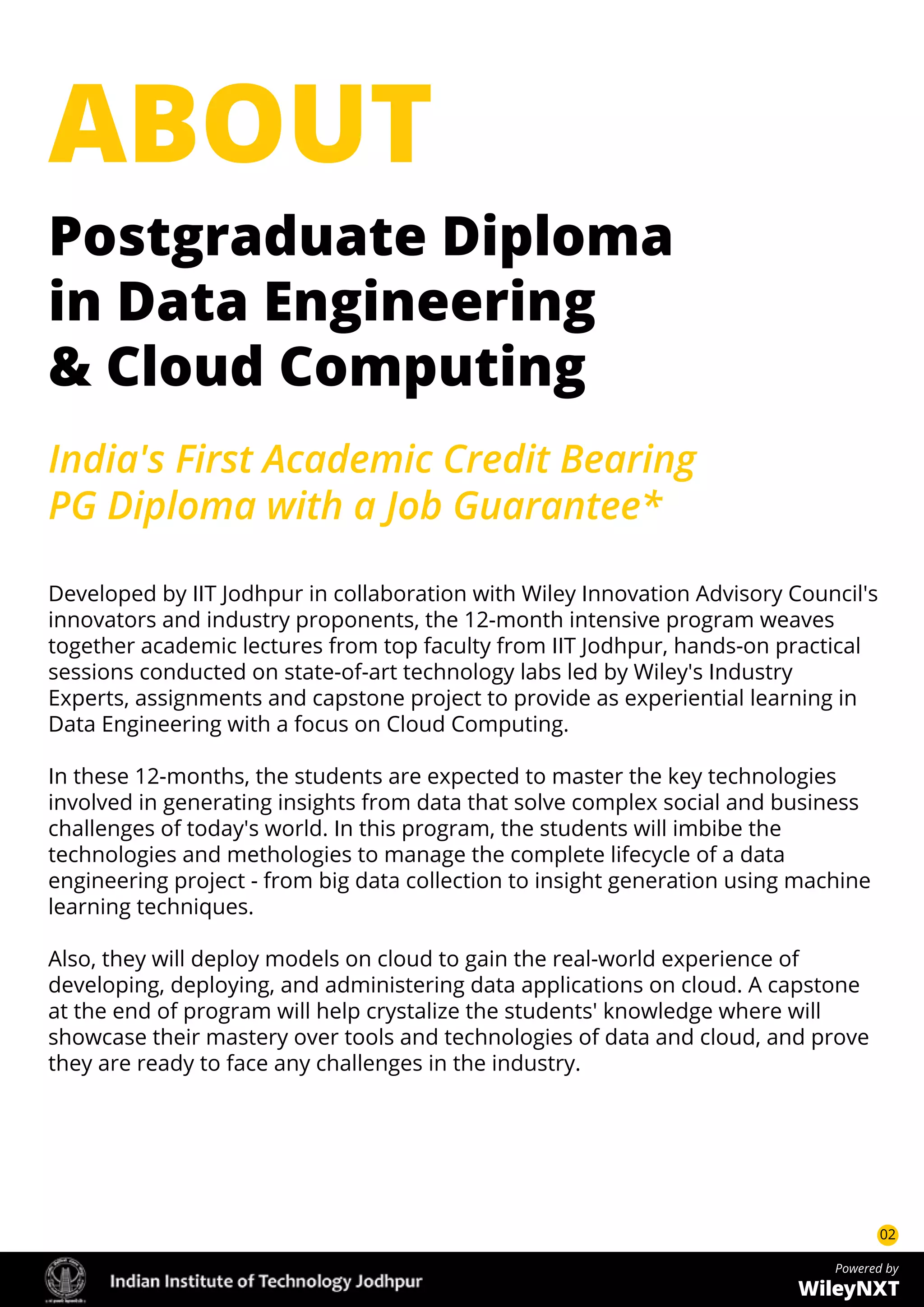 IIT Jodhpur Postgraduate Diploma in Data Engineering & Cloud Computing.pdf