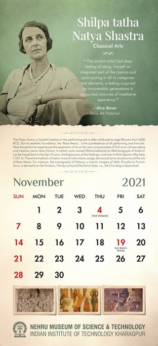 IIT Kharagpur calendar 2021 Indian ancient insights | PDF
