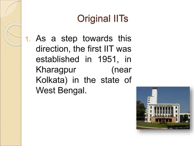 IITK_Presentation.ppt | College Education | Education