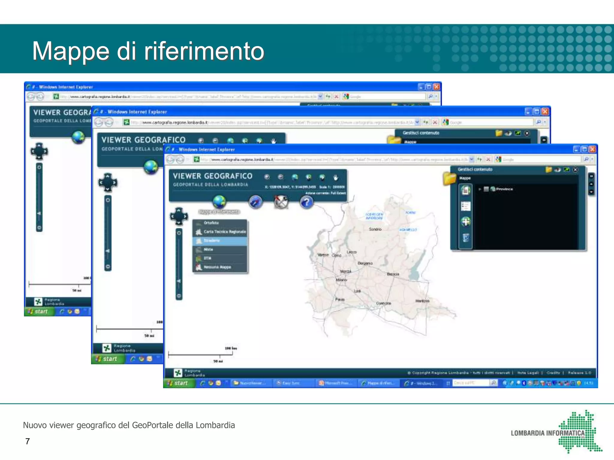 Nuovo viewer geografico del GeoPortale della Lombardia | PPTX