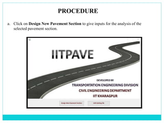 Analysis of Flexible Pavement Using IIT PAVE software | PPTX