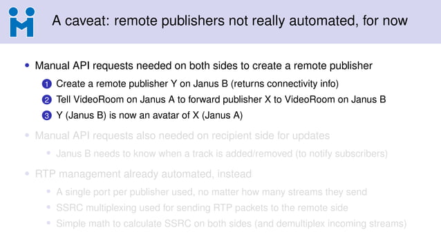 Janus SFU cascading @ IIT-RTC 2022 | PDF | Internet | Computing