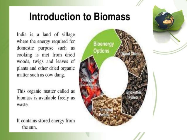 BIOMASS: SOURCE OF BIOENERGY | PPT